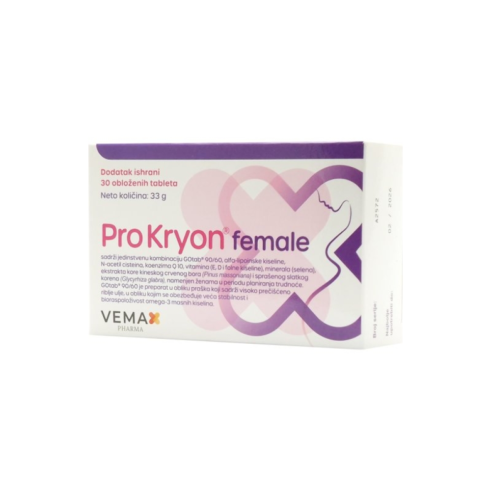 Pro Kryon® female 30 bloženih tableta | Markfarm apoteka