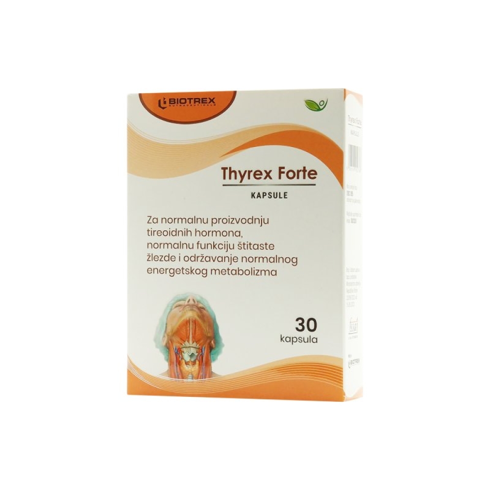 Thyrex Forte 30 kapsula | Markfarm apoteka