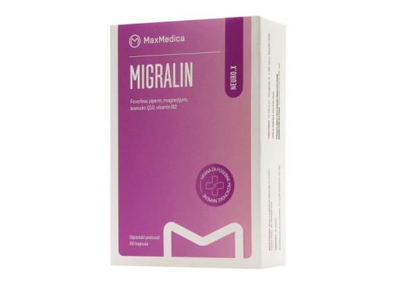 MaxMedica MIGRALIN 60 cps | Markfarm apoteka