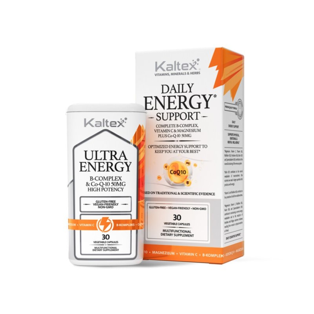 Kaltex Ultra Energy B-Complex + Q10 30 cps | Markfarm apoteka