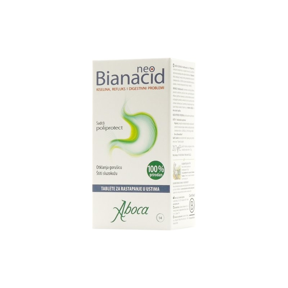 Neo-Bianacid Reflux 14 tableta | Markfarm apoteka