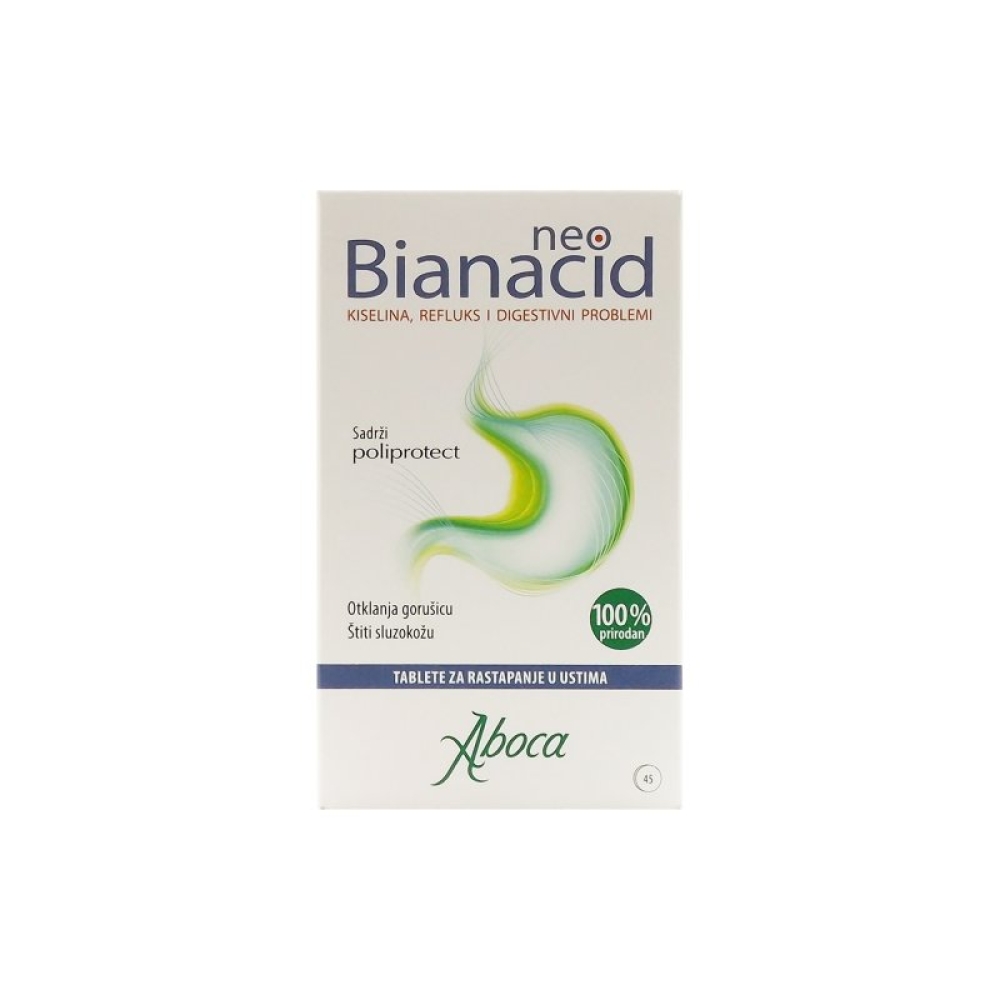 Neo-Bianacid Reflux 45 tableta | Markfarm apoteka